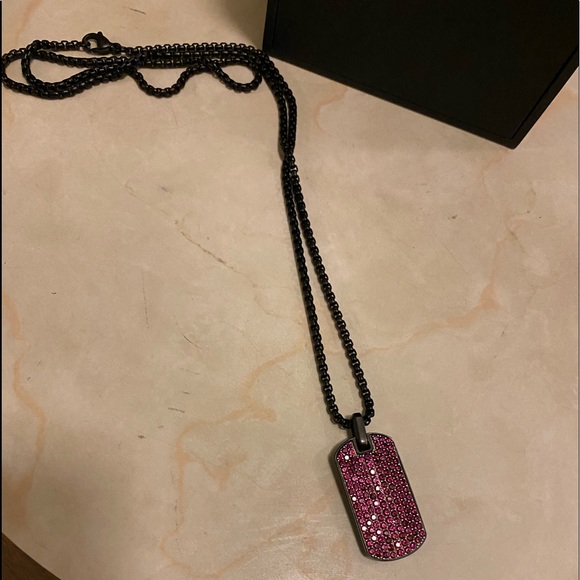 David Yurman | Accessories | David Yurman Ruby Large Tag | Poshmark